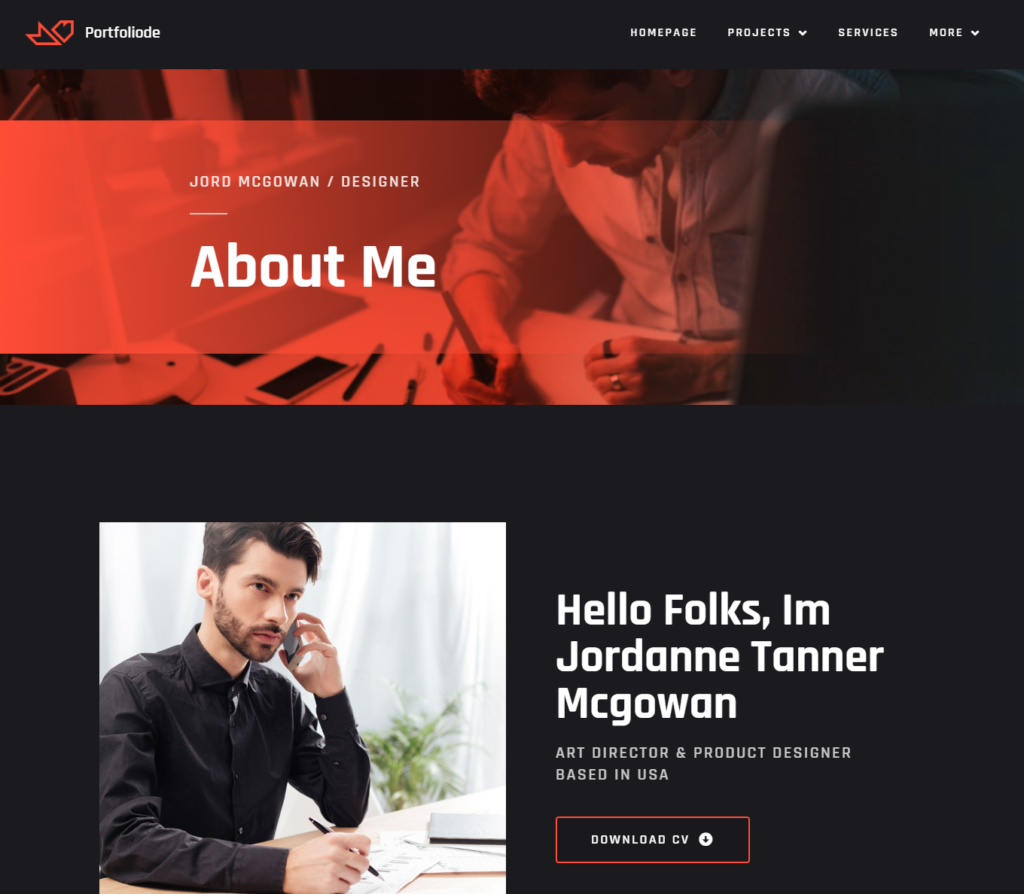Professional Personal Resume WordPress Theme | Showcase Your Skills
